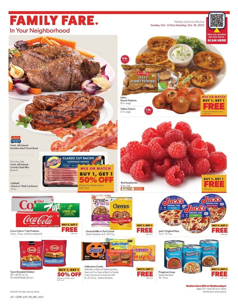 Family Fare Weekly Ad Oct 12 – Oct 18, 2025