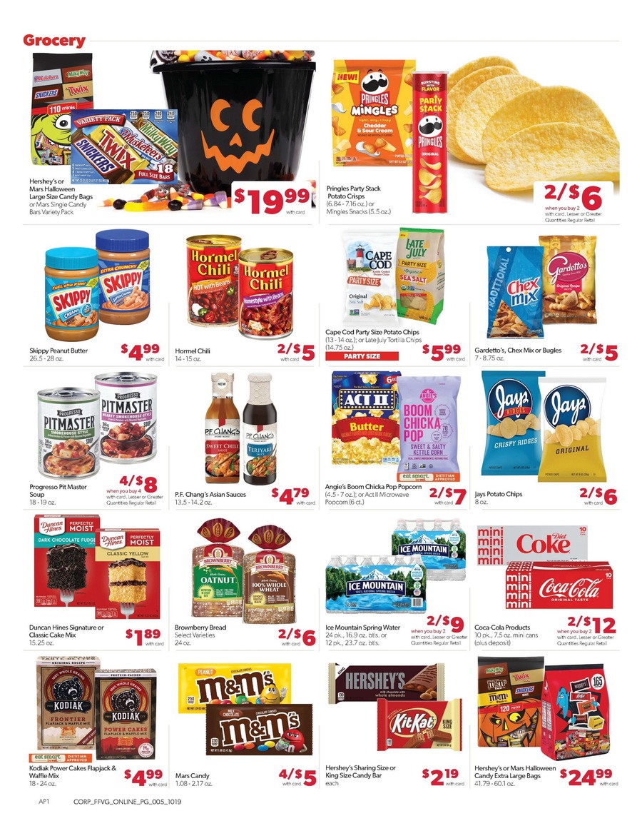 Family Fare Weekly Ad Oct 19 – Oct 25, 2025 (Halloween Promotion Included)