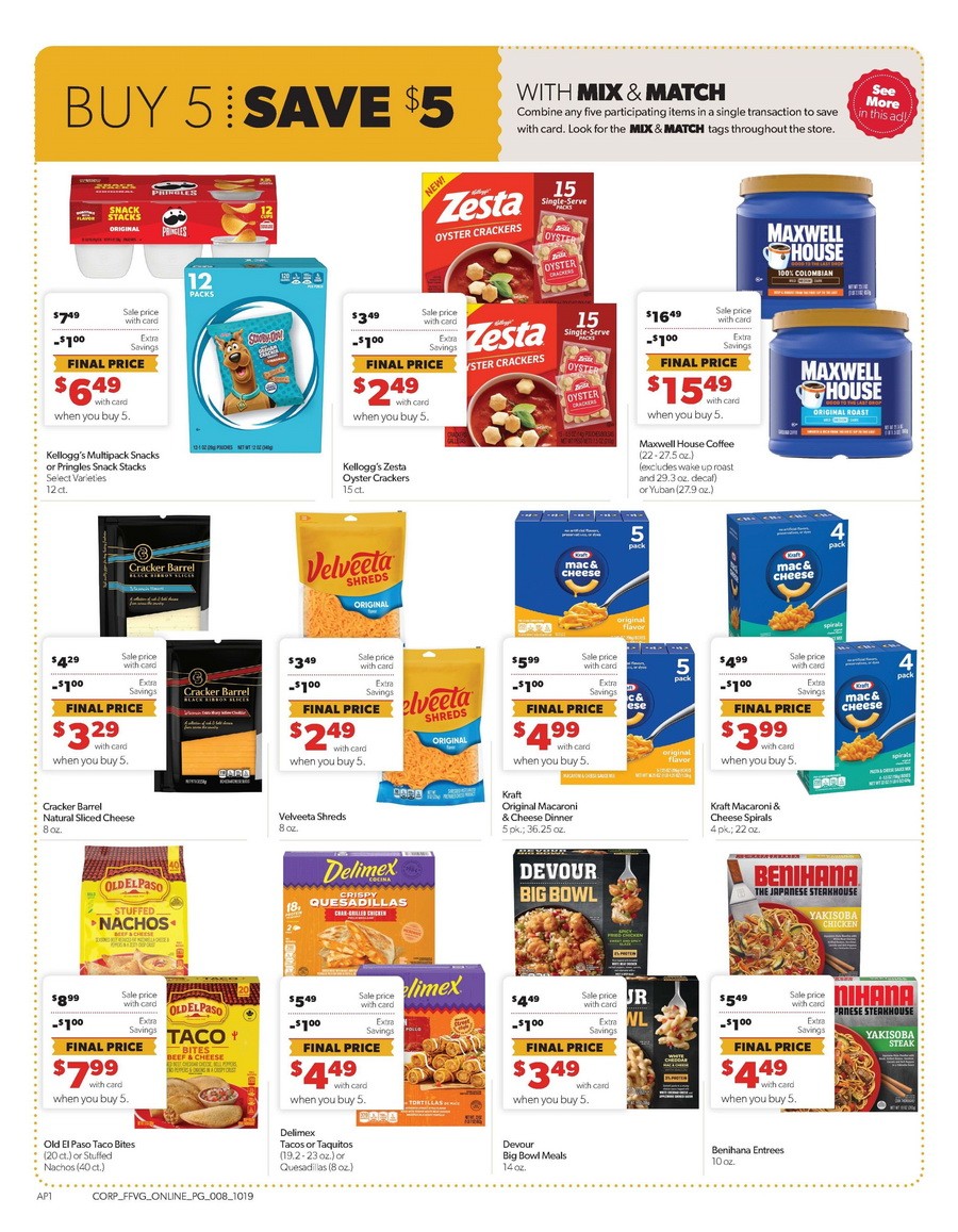 Family Fare Weekly Ad Oct 19 – Oct 25, 2025 (Halloween Promotion Included)