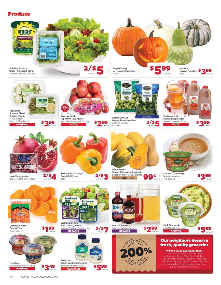 Family Fare Weekly Ad Oct 19 – Oct 25, 2025 (Halloween Promotion Included)