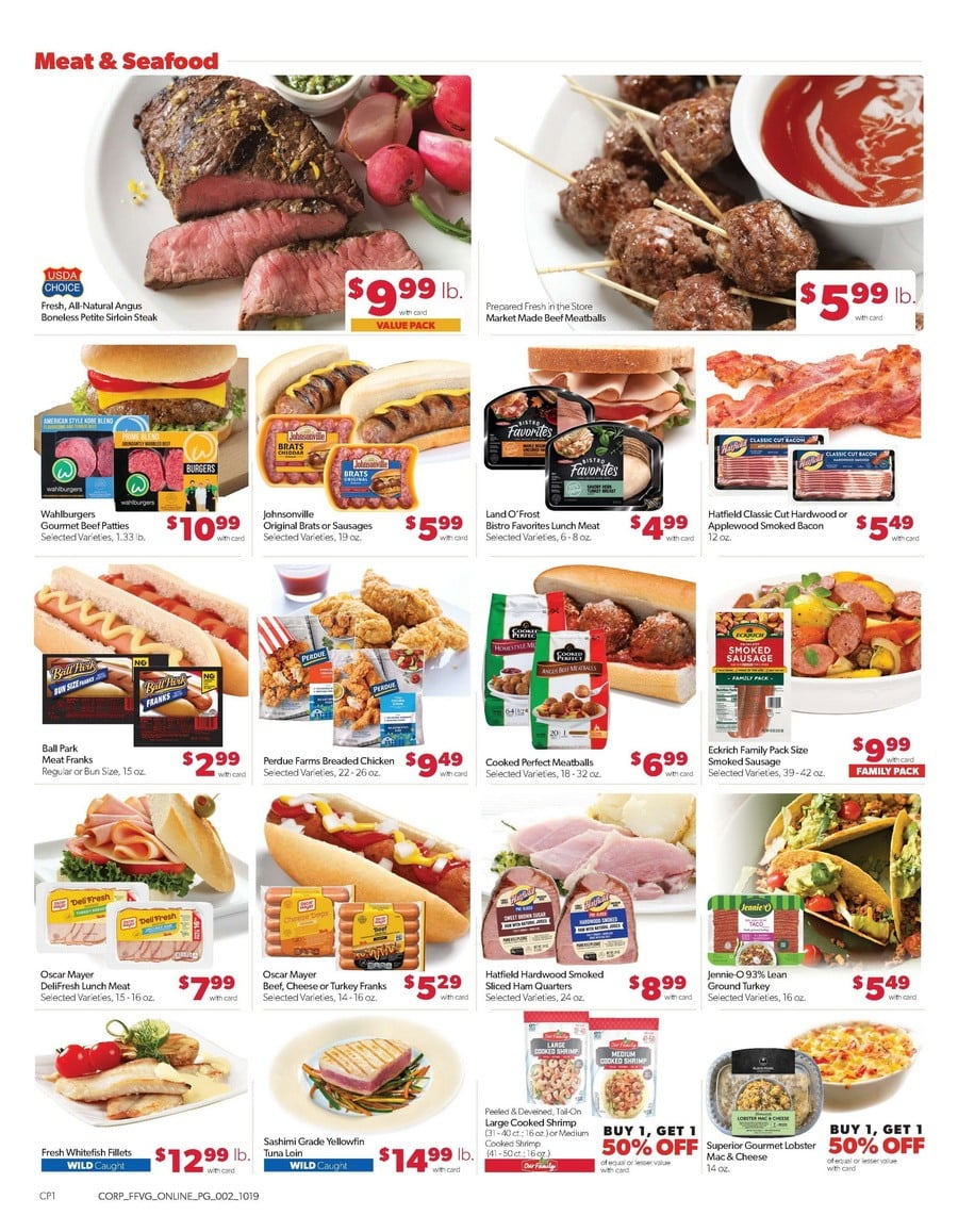 Family Fare Weekly Ad Oct 19 – Oct 25, 2025 (Halloween Promotion Included)