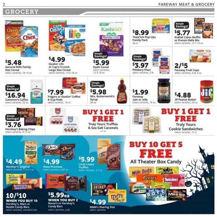 Fareway Weekly Ad Oct 13 – Oct 18, 2025 (Halloween Promotion Included)