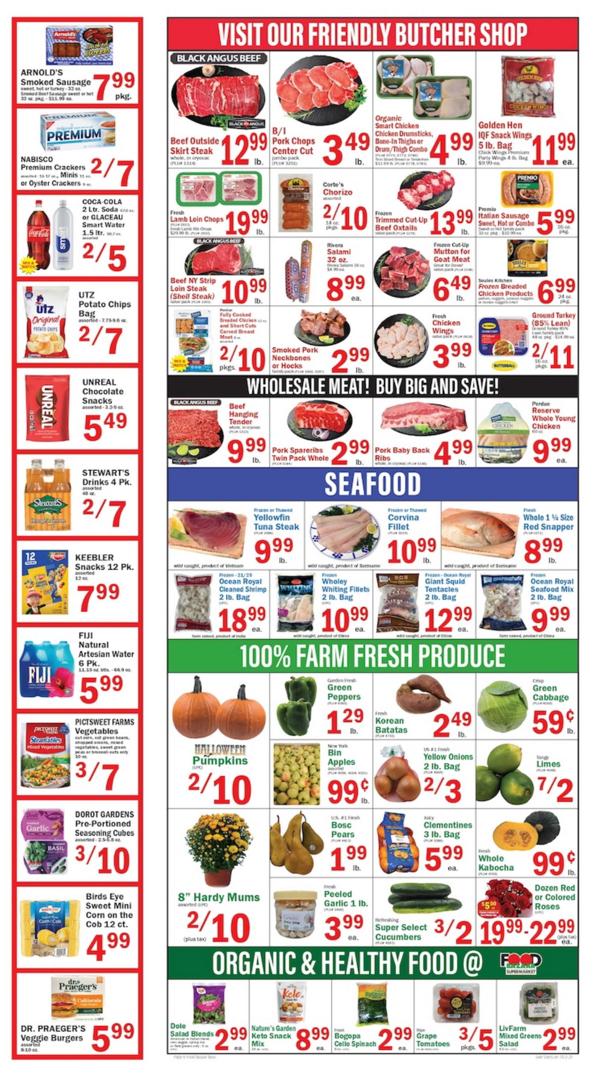 Food Bazaar Weekly Ad Oct 02 – Oct 08, 2025