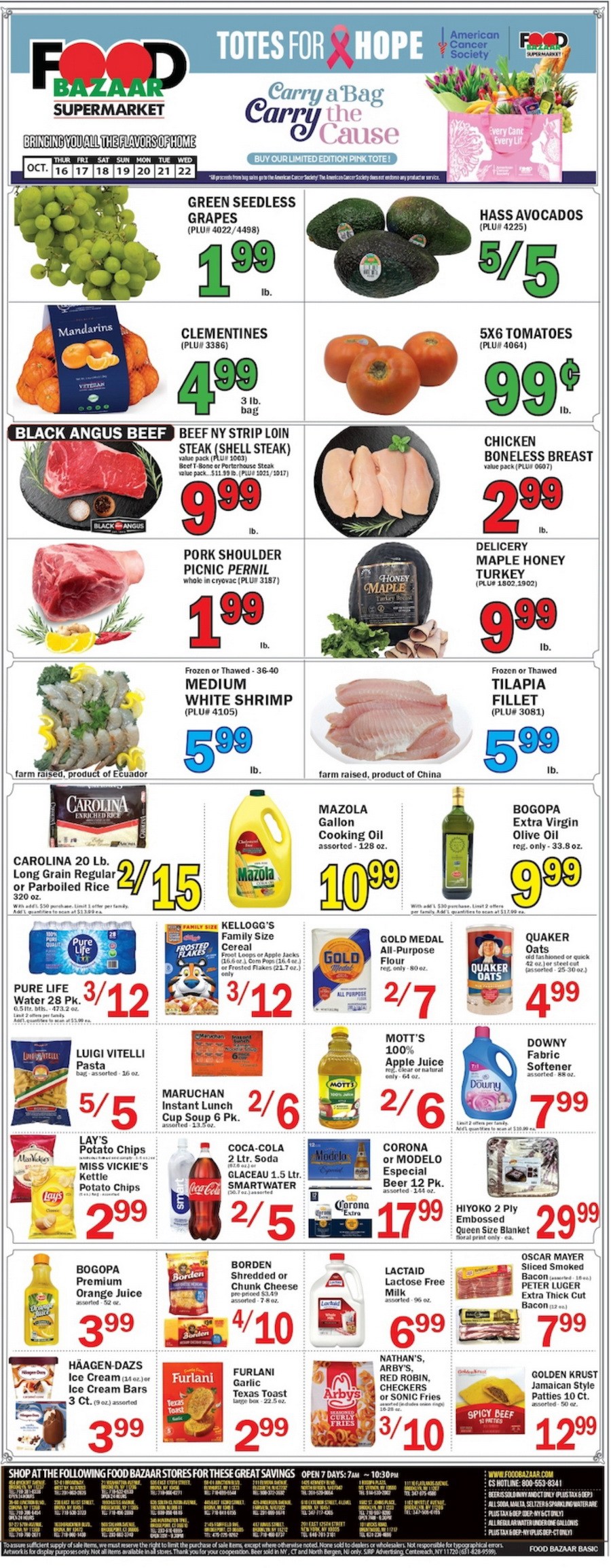 Food Bazaar Weekly Ad Oct 16 – Oct 22, 2025