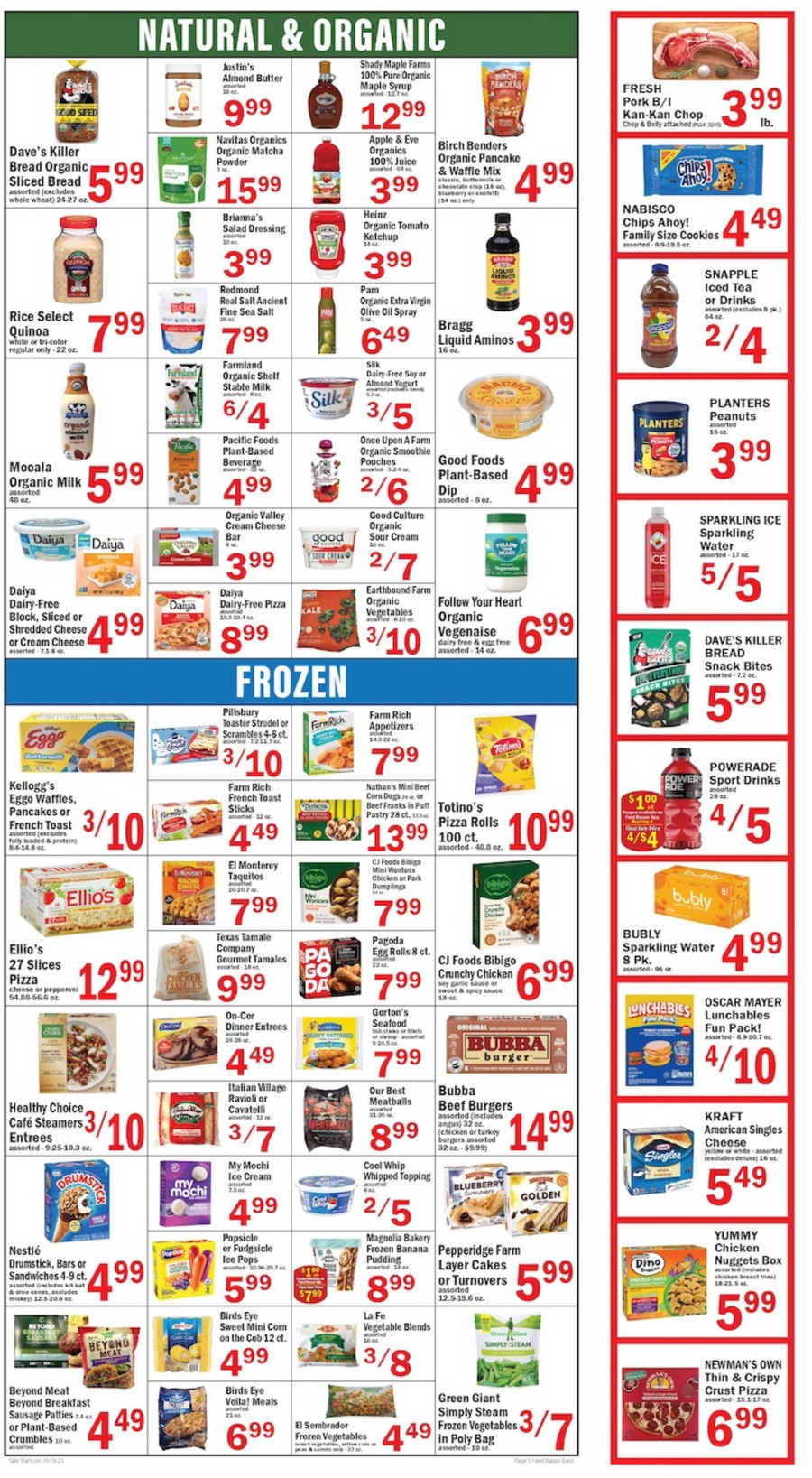 Food Bazaar Weekly Ad Oct 16 – Oct 22, 2025