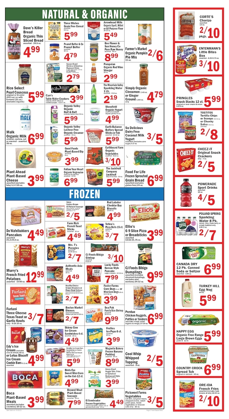 Food Bazaar Weekly Ad Oct 30 – Nov 05, 2025 (Thanksgiving Promotion ...