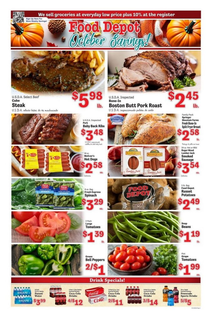 Food Depot Weekly Ad Oct 13 – Oct 19, 2025