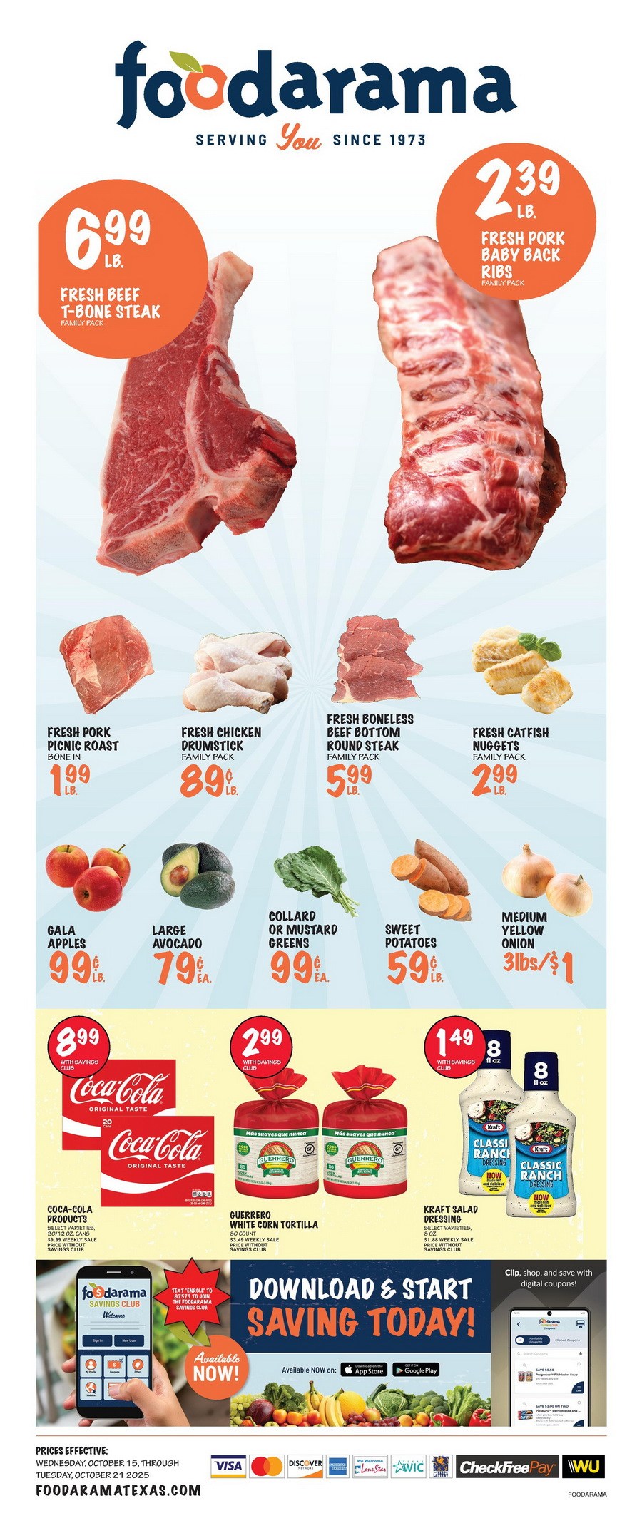 Foodarama Weekly Ad Oct 15 – Oct 21, 2025