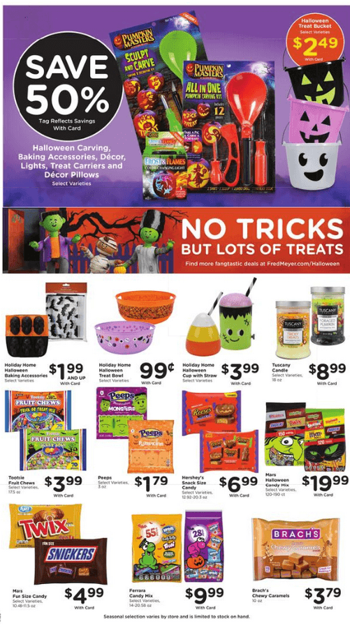 Fred Meyer Weekly Ad Oct 15 – Oct 21, 2025 (Halloween Promotion Included)