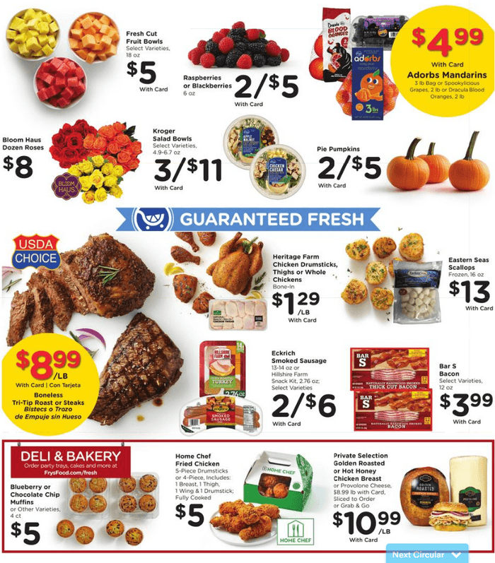 Fry's Food Weekly Ad Oct 22 – Oct 28, 2025 (Halloween Promotion Included)