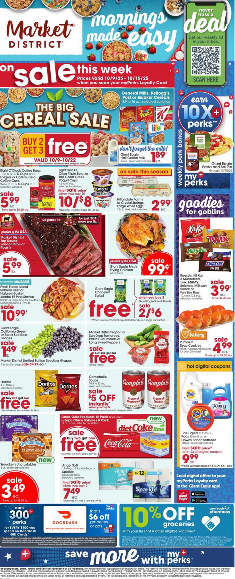 Giant Eagle Weekly Ad Oct 09 – Oct 15, 2025