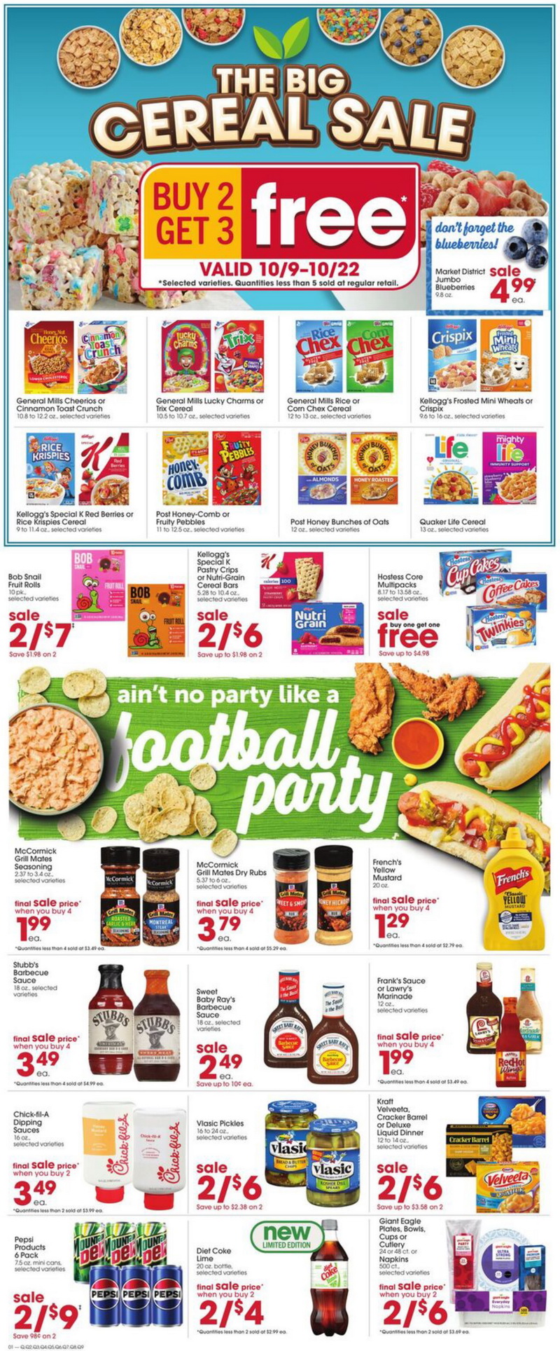 Giant Eagle Weekly Ad Oct 09 – Oct 15, 2025