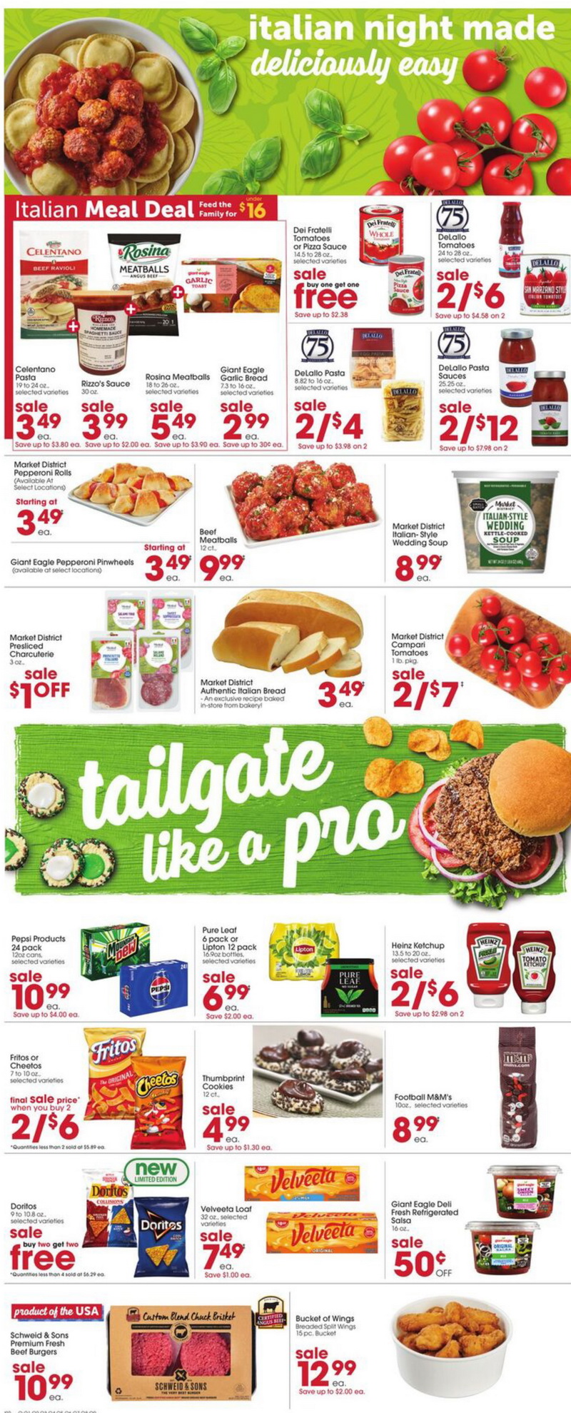 Giant Eagle Weekly Ad Oct 09 – Oct 15, 2025