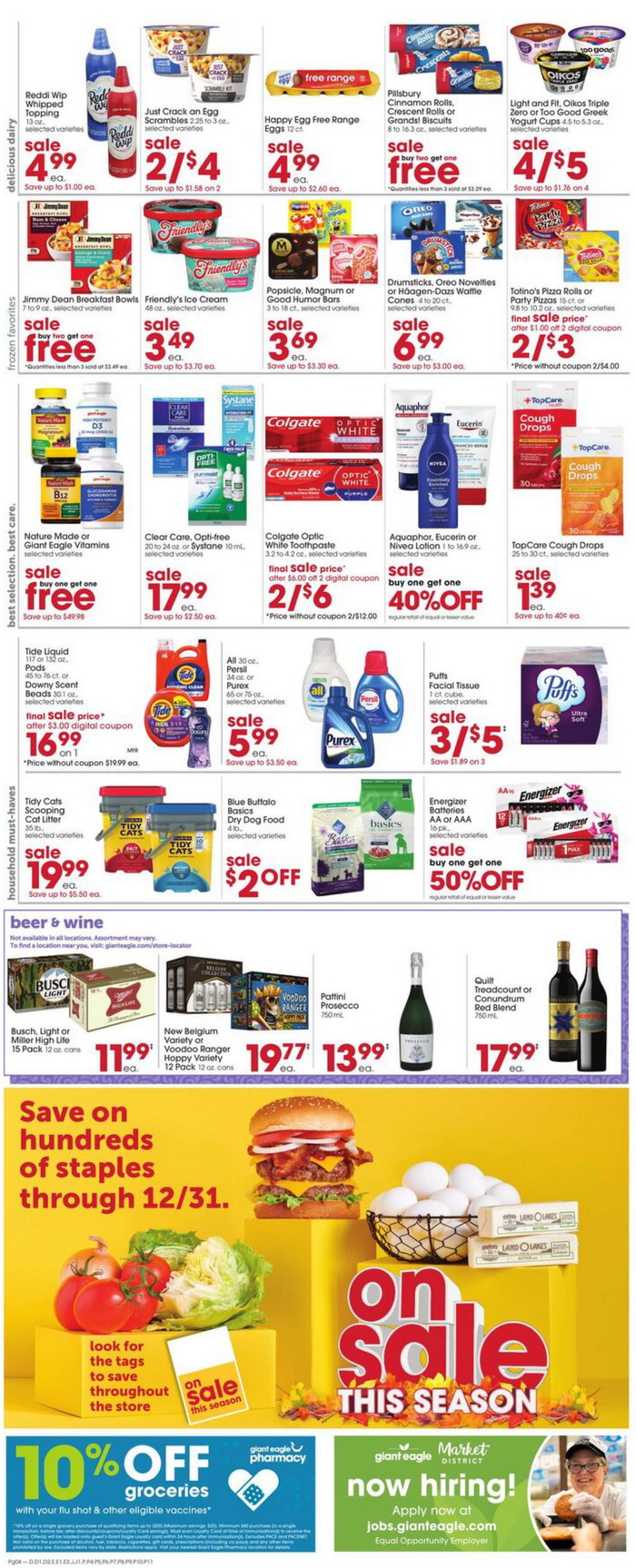 Giant Eagle Weekly Ad Oct 23 – Oct 29, 2025