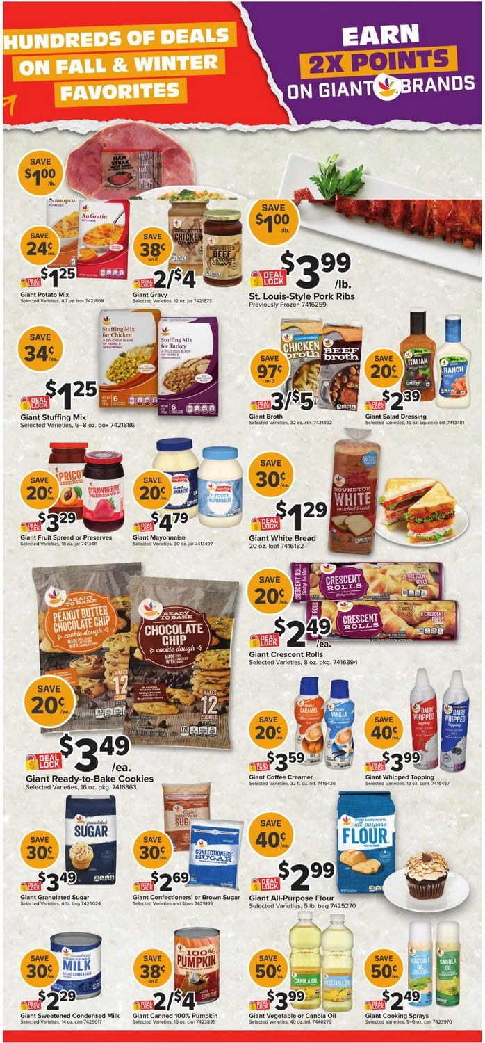 Giant Food Weekly Ad Oct 10 – Oct 16, 2025