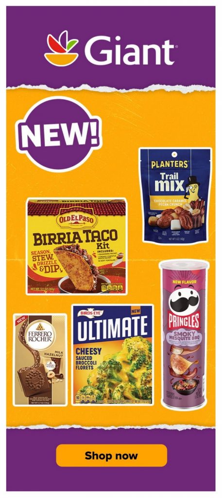 Giant Food Weekly Ad Oct 31 – Nov 06, 2025
