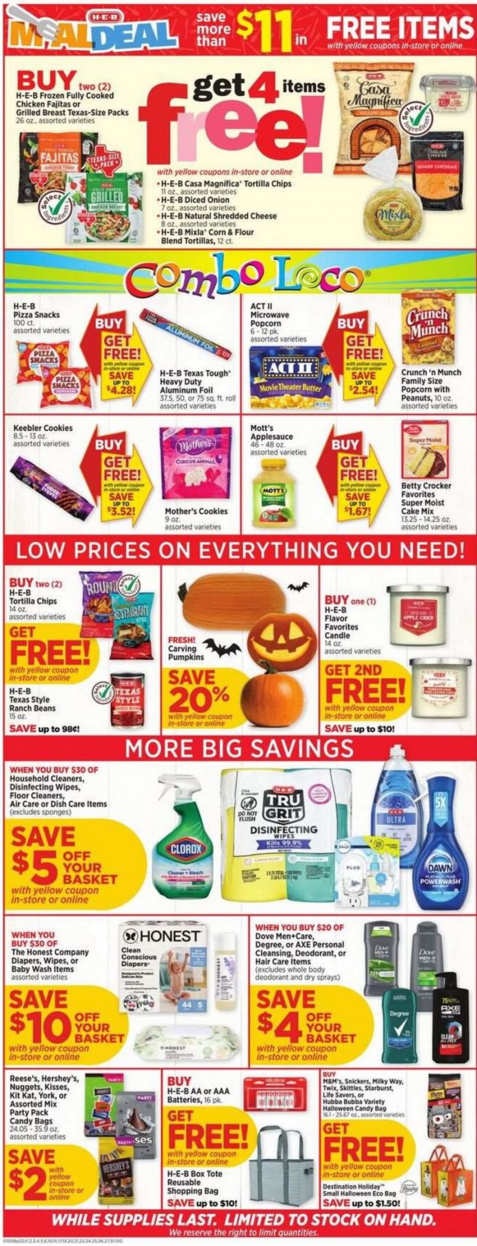 HEB Weekly Ad Oct 08 – Oct 14, 2025
