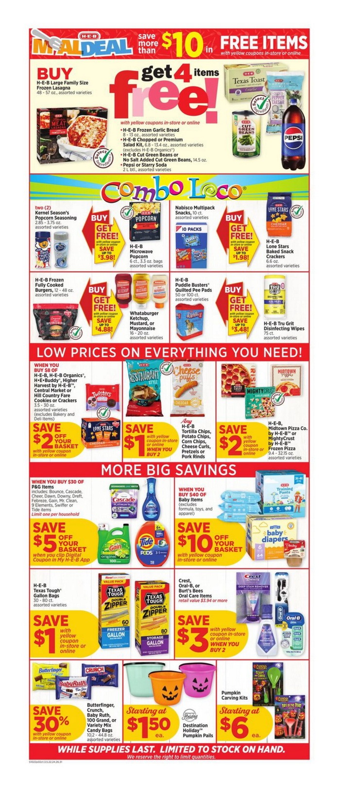 HEB Weekly Ad Oct 24 – Oct 28, 2025