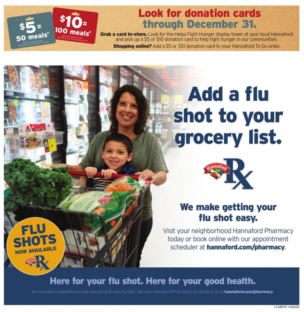 Hannaford Weekly Ad Oct 05 – Oct 11, 2025