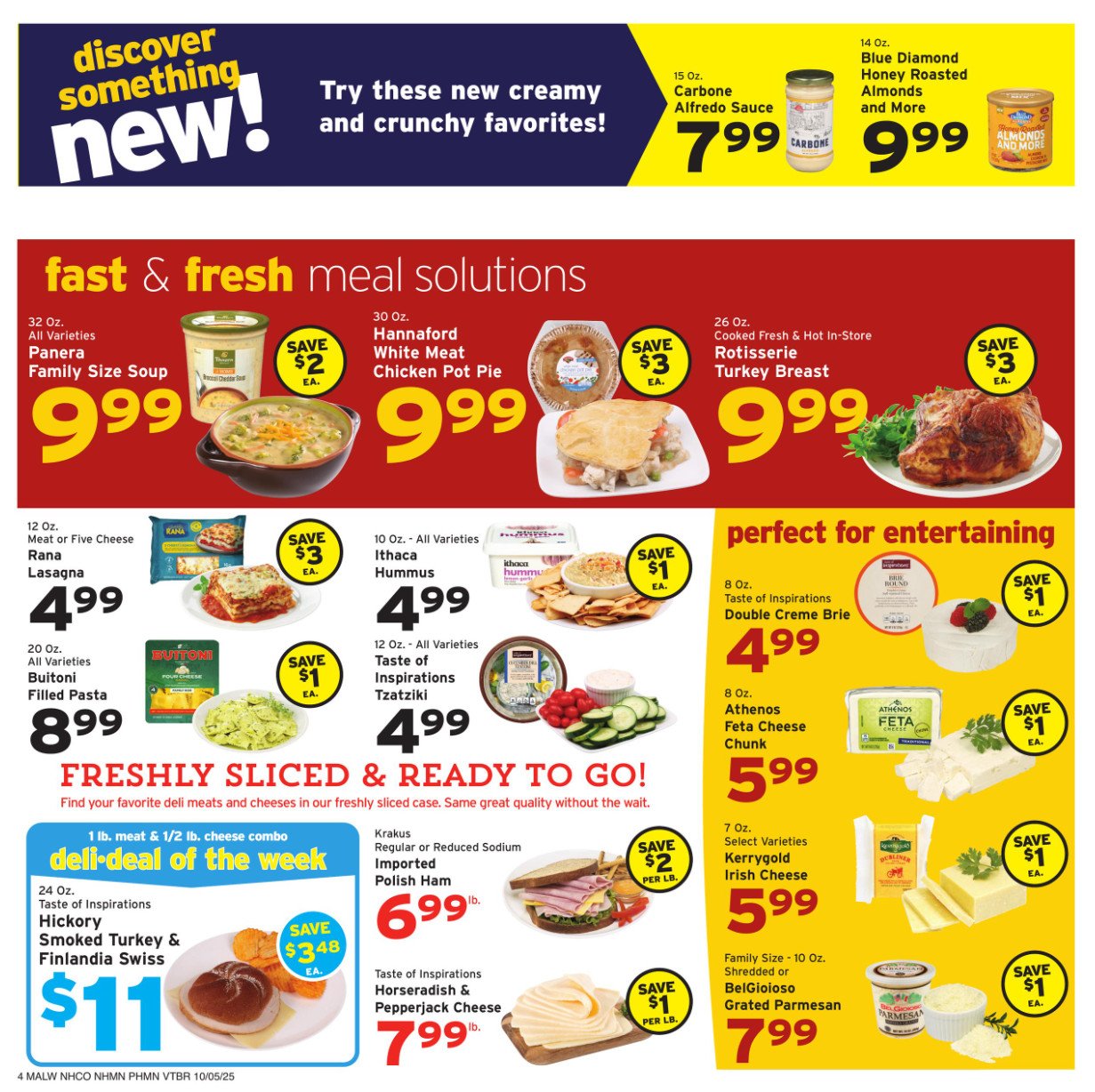 Hannaford Weekly Ad Oct 05 – Oct 11, 2025