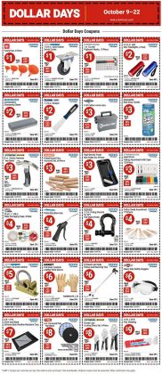 Harbor Freight Dollar Days Coupon Sale Oct 09 – Oct 22, 2025