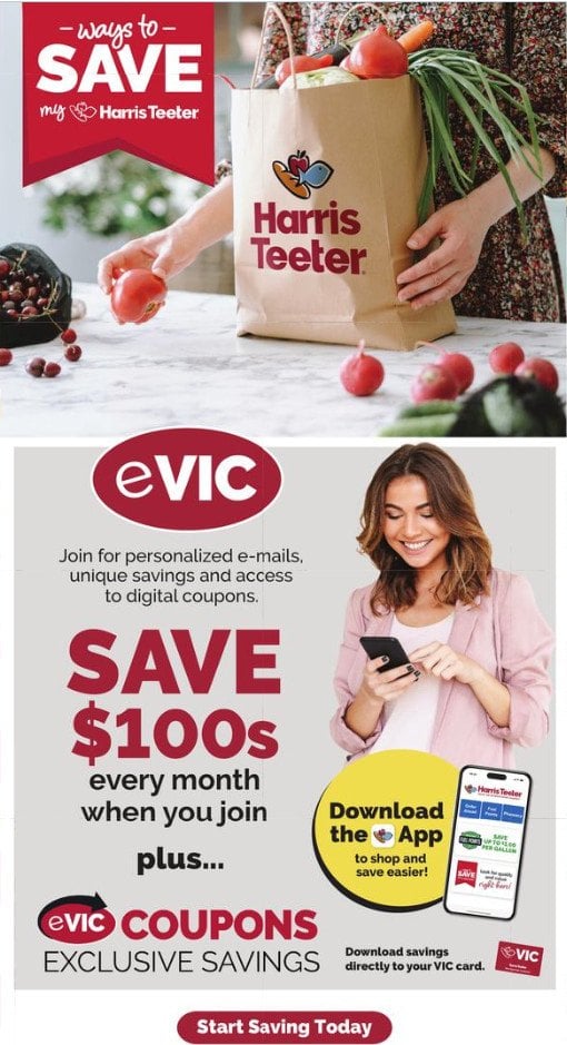 Harris Teeter Weekly Ad Oct 22 – Oct 28, 2025