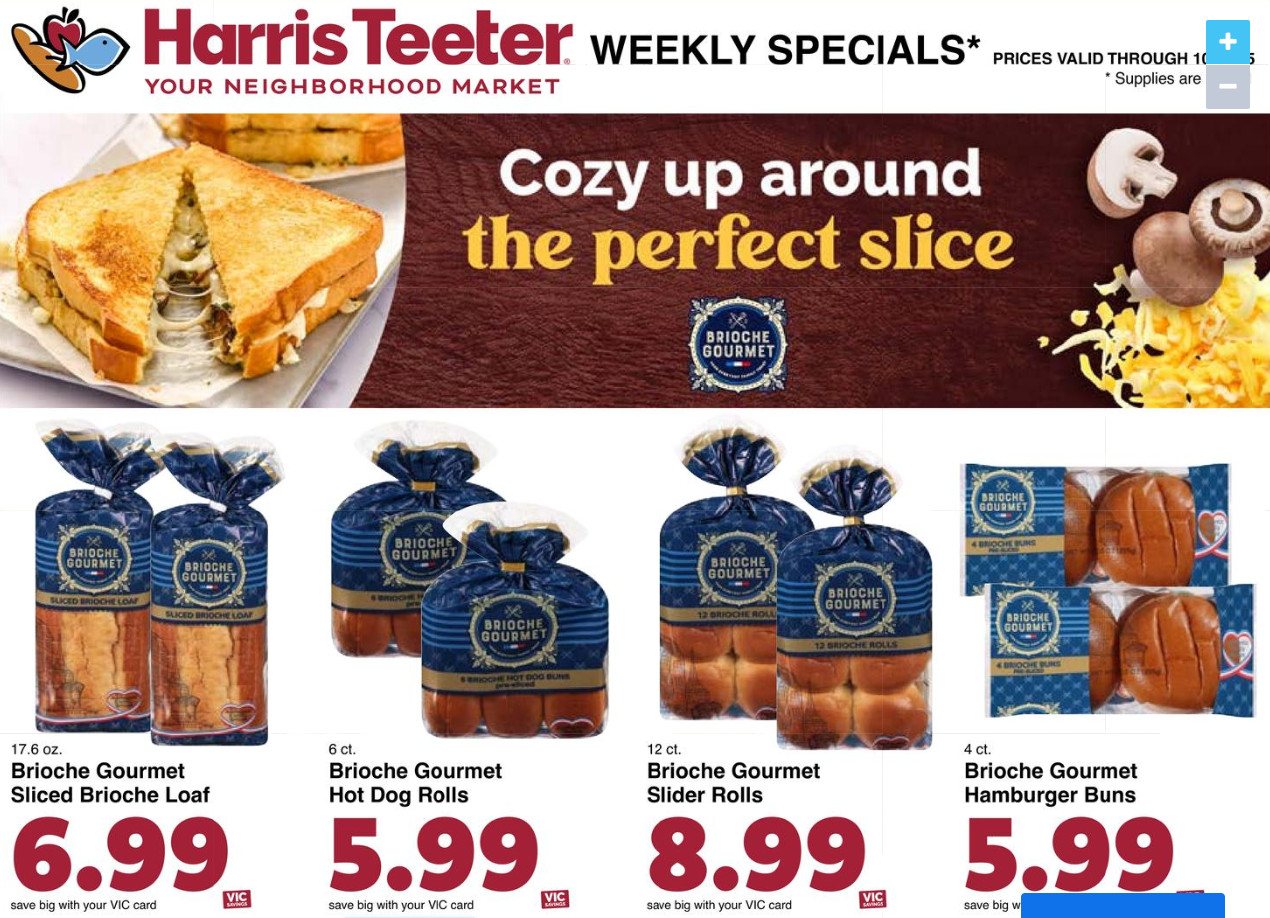 Harris Teeter Weekly Ad Oct 22 – Oct 28, 2025