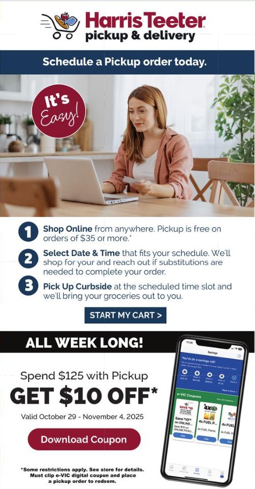 Harris Teeter Weekly Ad Oct 29 – Nov 04, 2025 (Halloween Promotion ...