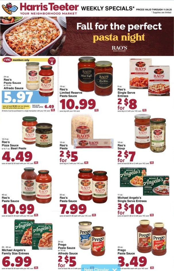 Harris Teeter Weekly Ad Oct 29 – Nov 04, 2025 (Halloween Promotion ...