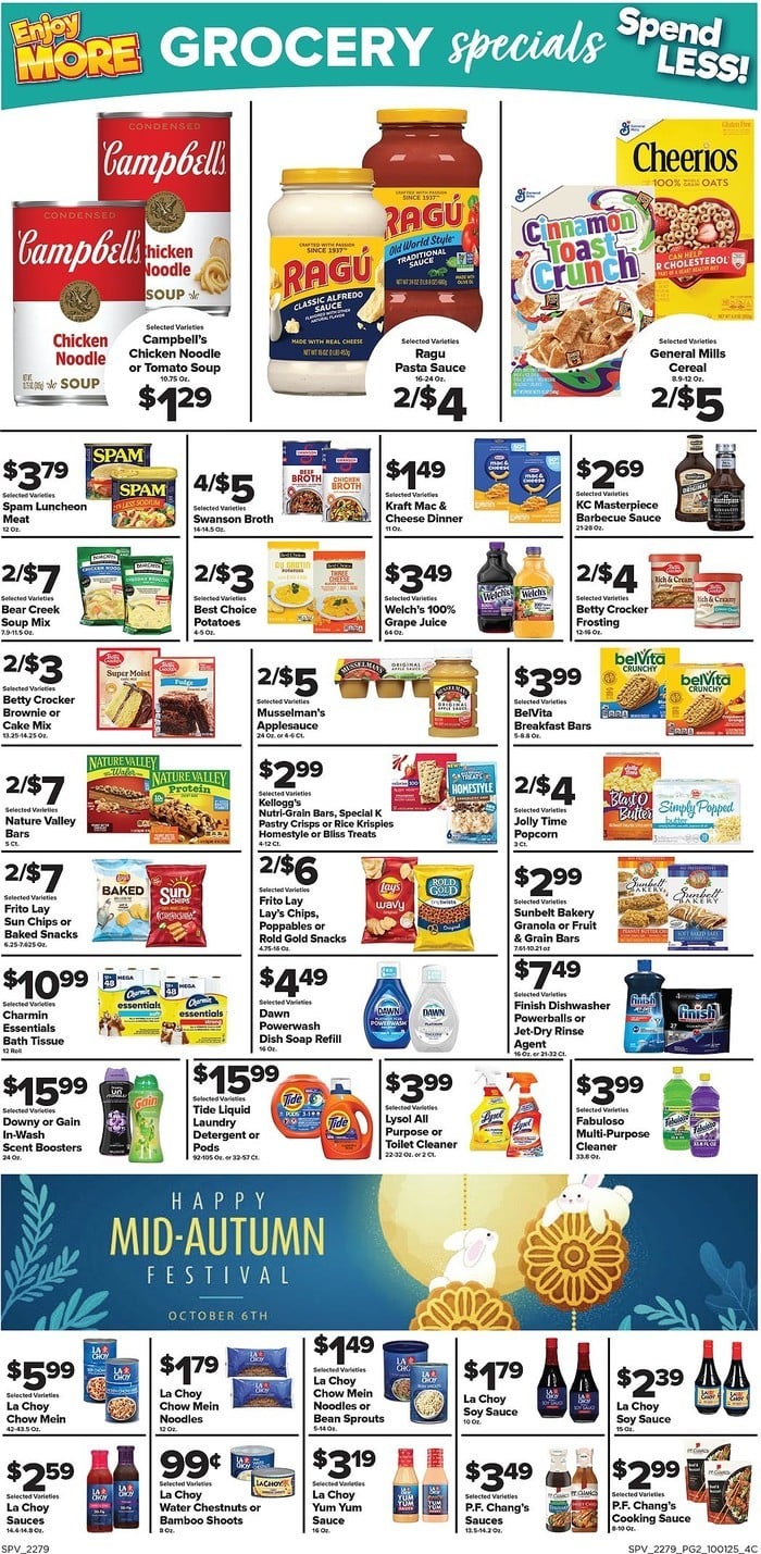 Harter House Weekly Ad Oct 01 – Oct 07, 2025