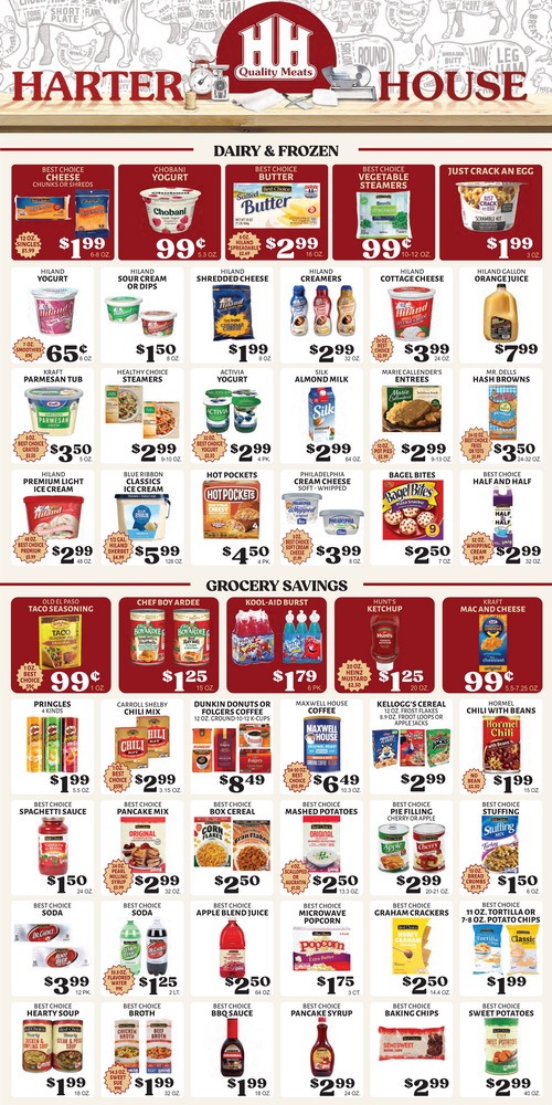 Harter House Weekly Ad Oct 08 – Oct 14, 2025
