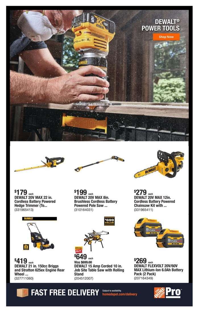 Home Depot Pro Weekly Ad Oct 13 – Oct 20, 2025