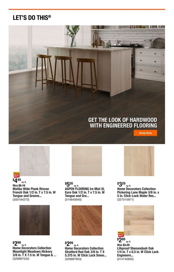 Home Depot Weekly Ad Oct 30 – Nov 06, 2025
