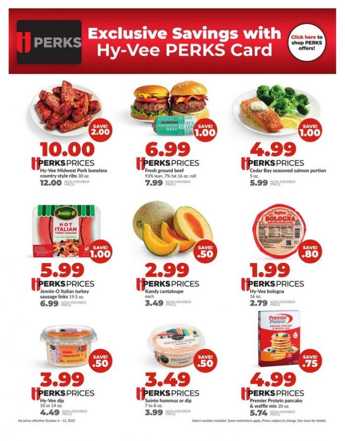 Hy-Vee Weekly Ad Oct 06 – Oct 12, 2025