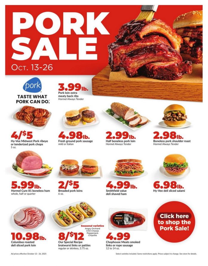 Hy-Vee Weekly Ad Oct 13 – Oct 19, 2025 (Halloween Promotion Included)