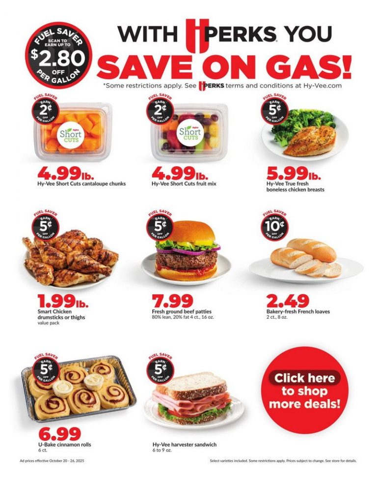 Hy-Vee Weekly Ad Oct 20 – Oct 26, 2025 (Halloween Promotion Included)