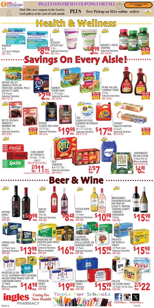 Ingles Weekly Ad Oct 08 – Oct 14, 2025
