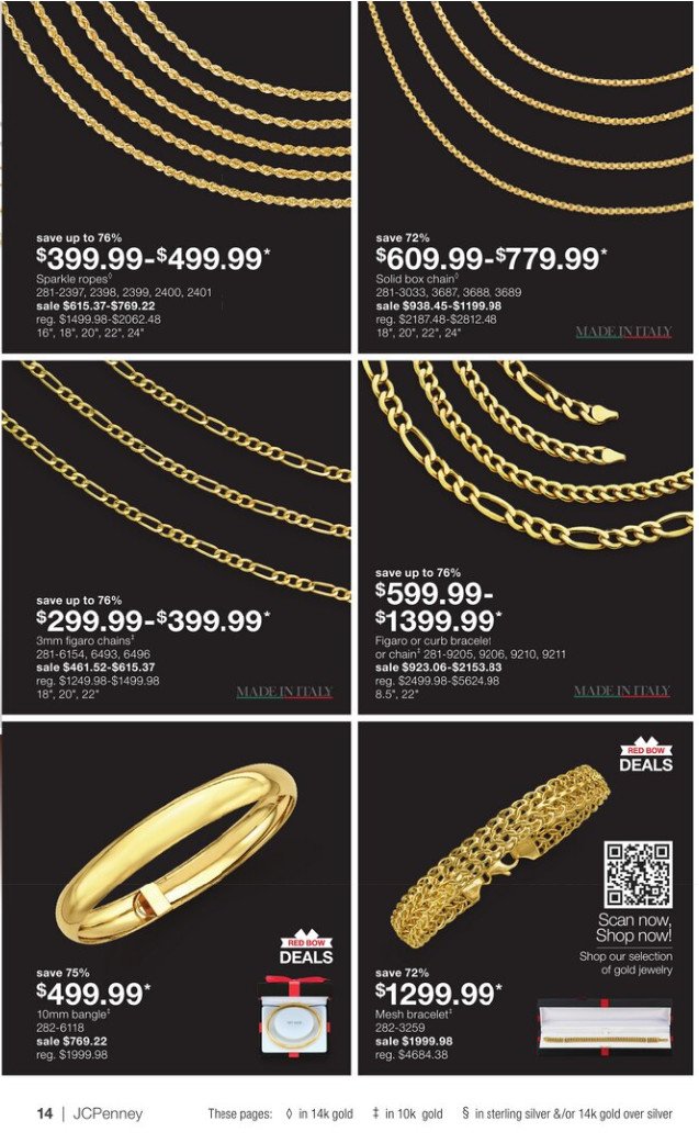 JCPenney Jewelry Sale Oct 02 – Oct 26, 2025