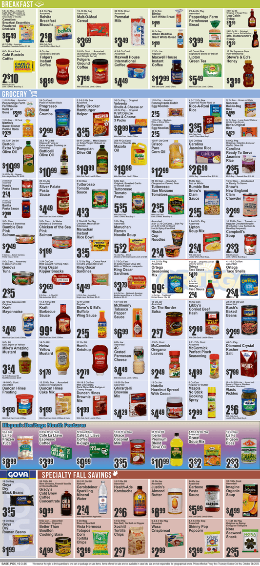 Key Food Weekly Ad Oct 03 – Oct 09, 2025