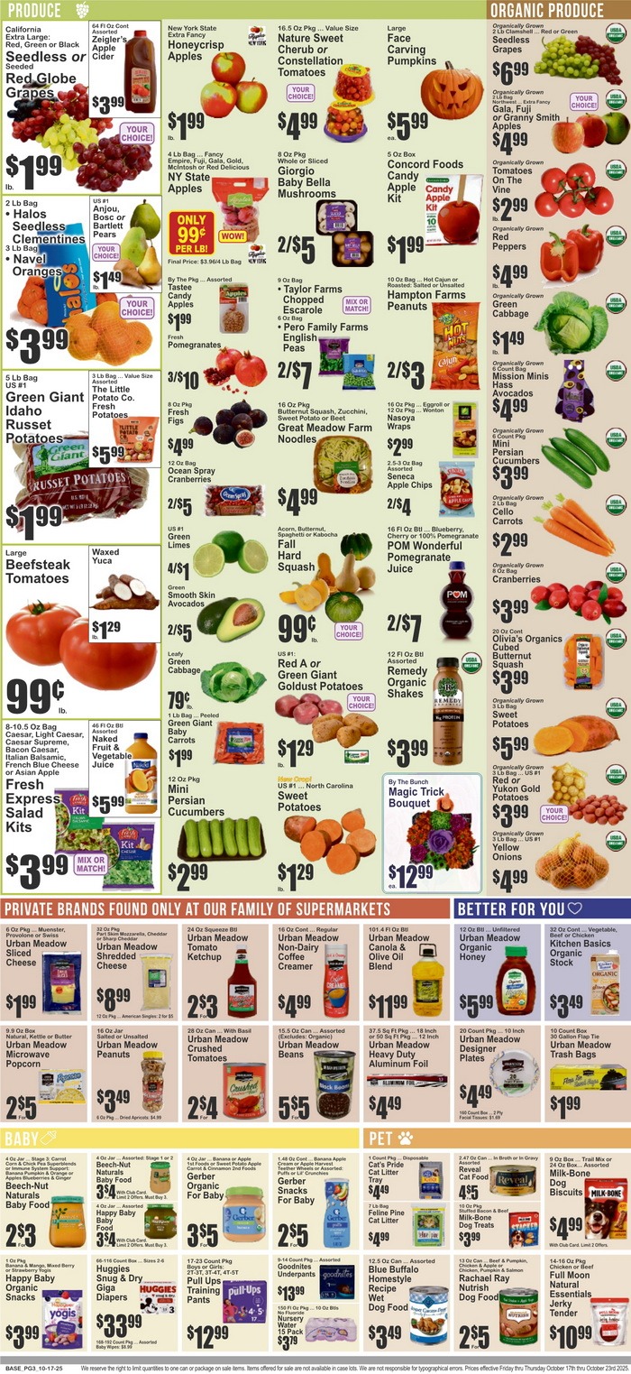 Key Food Weekly Ad Oct 17 – Oct 23, 2025