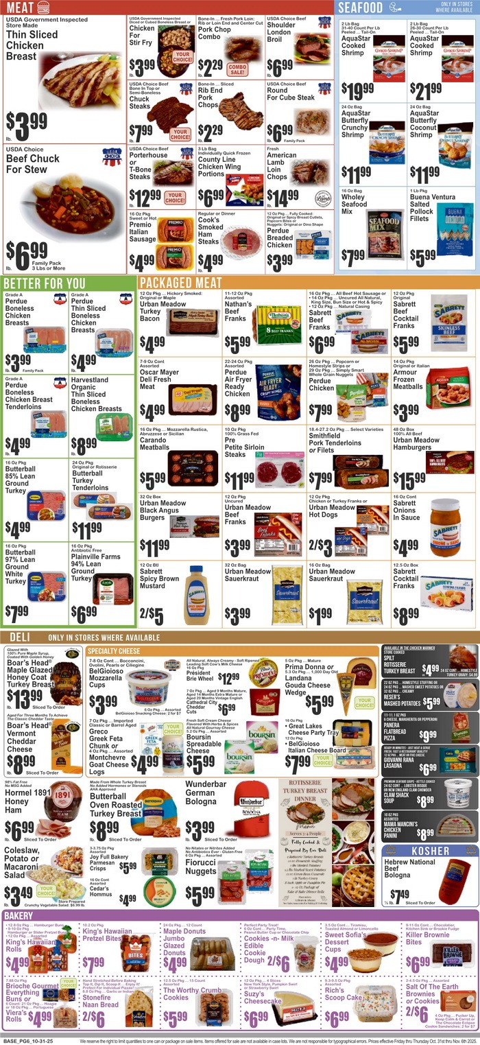 Key Food Weekly Ad Oct 31 – Nov 06, 2025