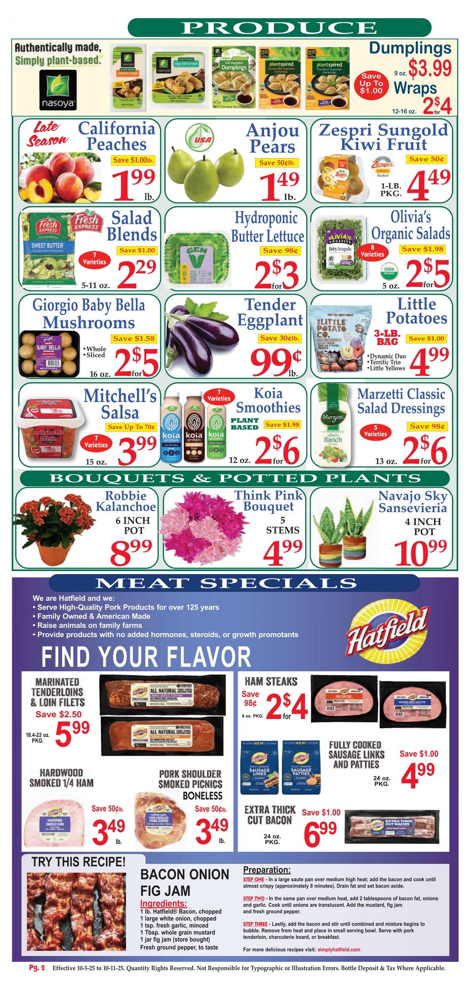 Market Basket Weekly Ad Oct 05 – Oct 11, 2025