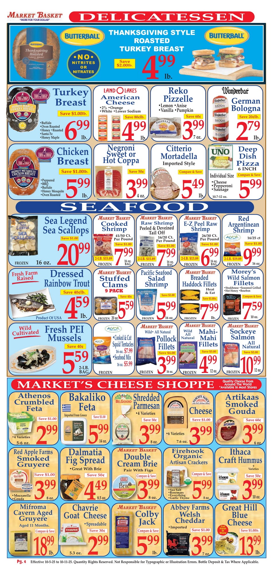 Market Basket Weekly Ad Oct 05 – Oct 11, 2025