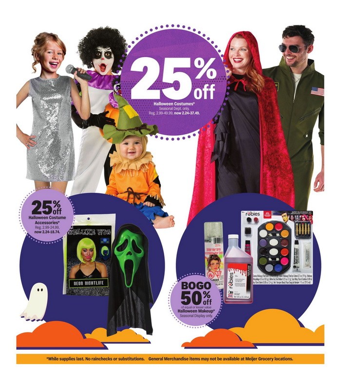 Meijer Halloween Ad Oct 15 – Oct 21, 2025