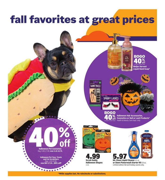 Meijer Halloween Ad Oct 15 – Oct 21, 2025