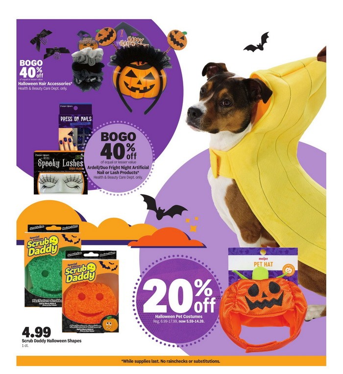 Meijer Halloween Ad Oct 08 – Oct 14, 2025