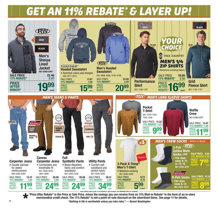 Menards Weekly Ad Oct 09 – Oct 19, 2025
