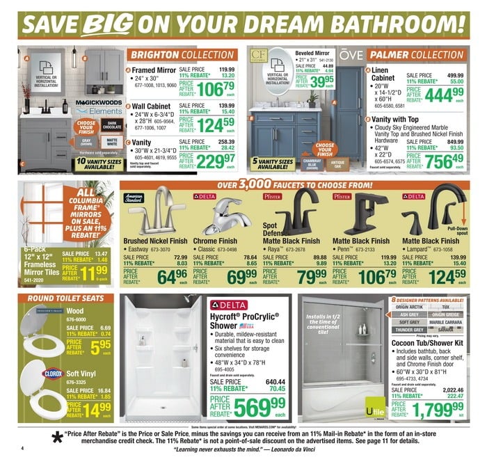 Menards Weekly Ad Oct 09 – Oct 19, 2025