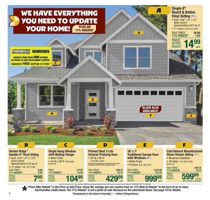 Menards Weekly Ad Oct 16 – Oct 26, 2025