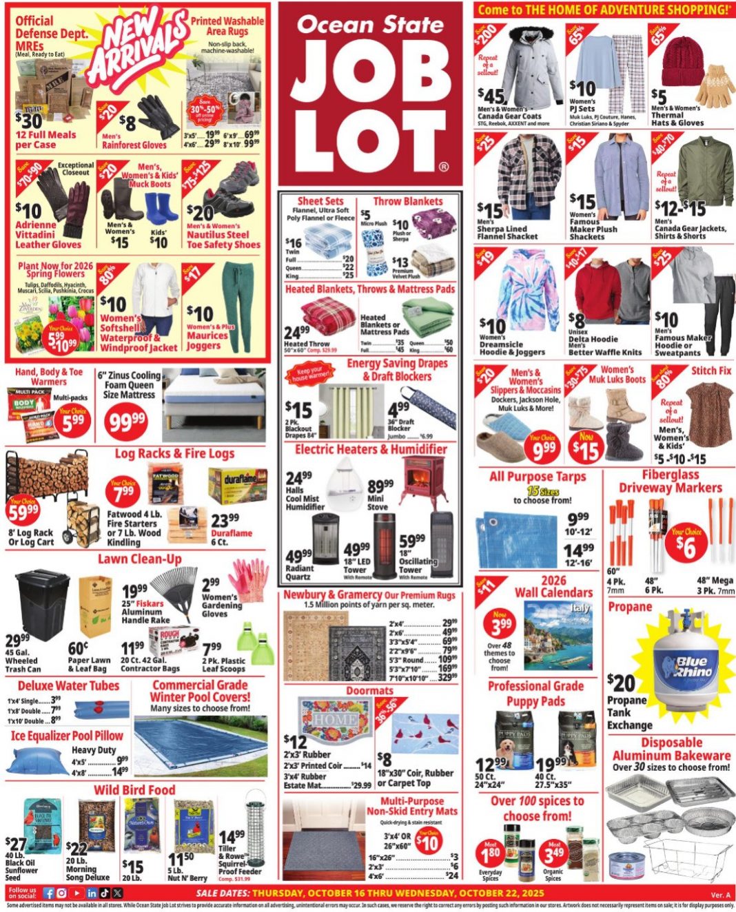 Ocean State Job Lot Weekly Ad Oct 16 – Oct 22, 2025 (Halloween ...